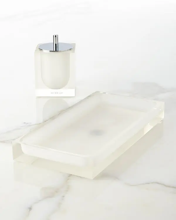 Jonathan Adler White Hollywood Bath Tray
