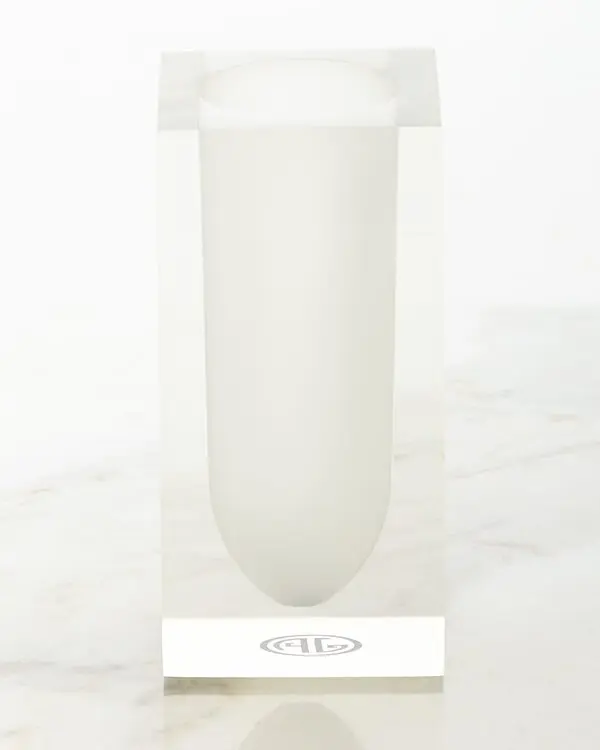 Jonathan Adler White Hollywood Toothbrush Holder