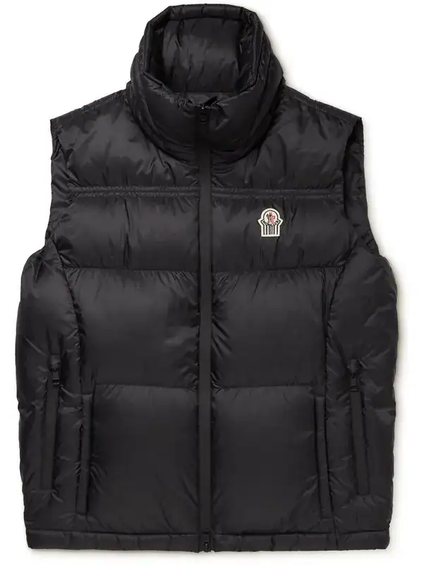 Moncler Gentle Monster Logo-AppliquéD Quilted Shell Down Gilet