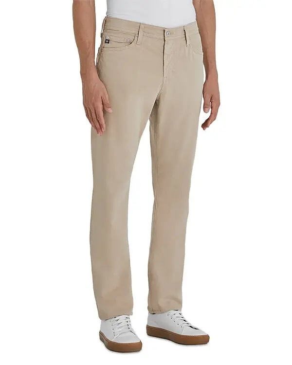 Ag Everett Straight Fit Twill Pants - Latte