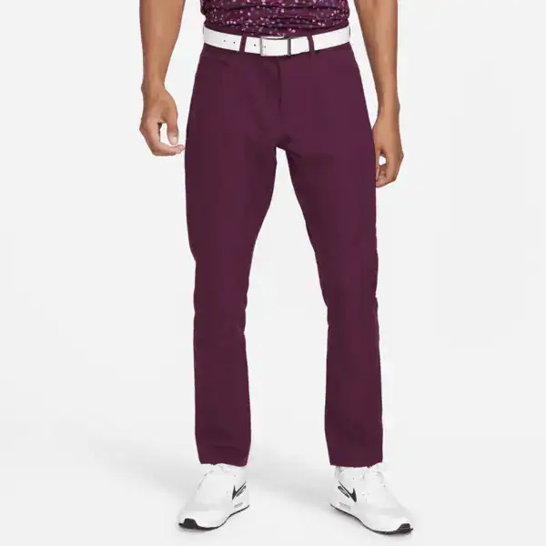 Nike Dri-Fit Repel 5-Pocket Slim Fit Golf Pants In Red 24% Off