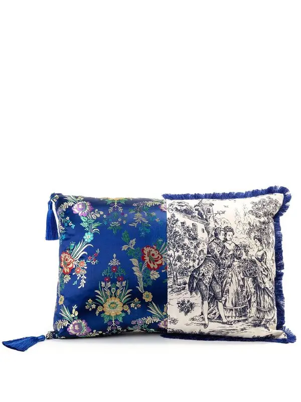 SELETTI Hybrid Argia Panelled Cushion