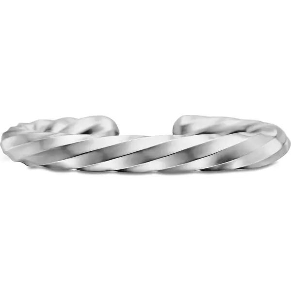 David Yurman Cable Edge Cuff Bracelet - Sterling Silver
