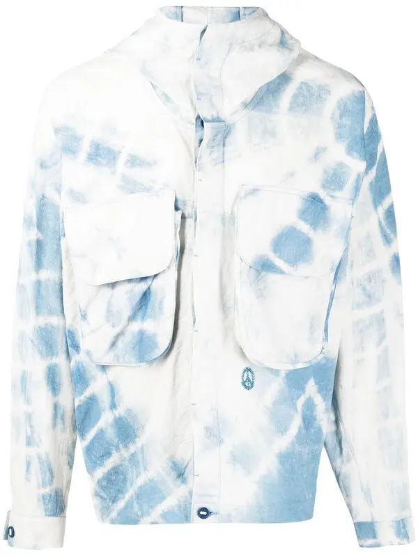 STORY MFG. Forager Tie-dye Hooded Jacket
