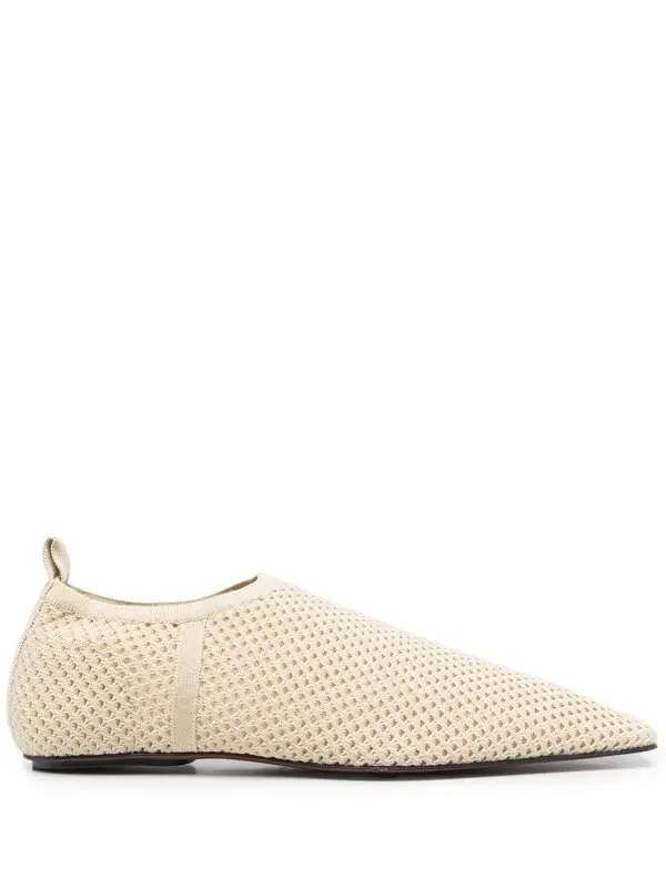 Nanushka Bujum Mesh-knit Shoes - Neutrals