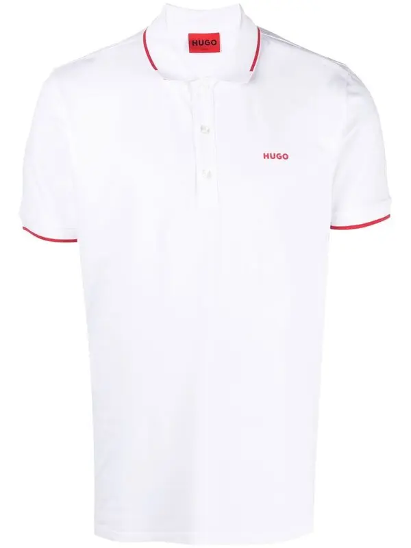 Hugo Boss Logo-print Polo Shirt