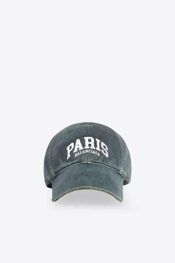 Balenciaga Cities Paris Cap - Green | Editorialist