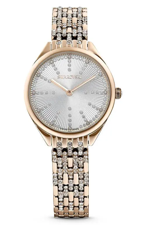 SWAROVSKI Attract Pavé Bracelet Watch - No Color