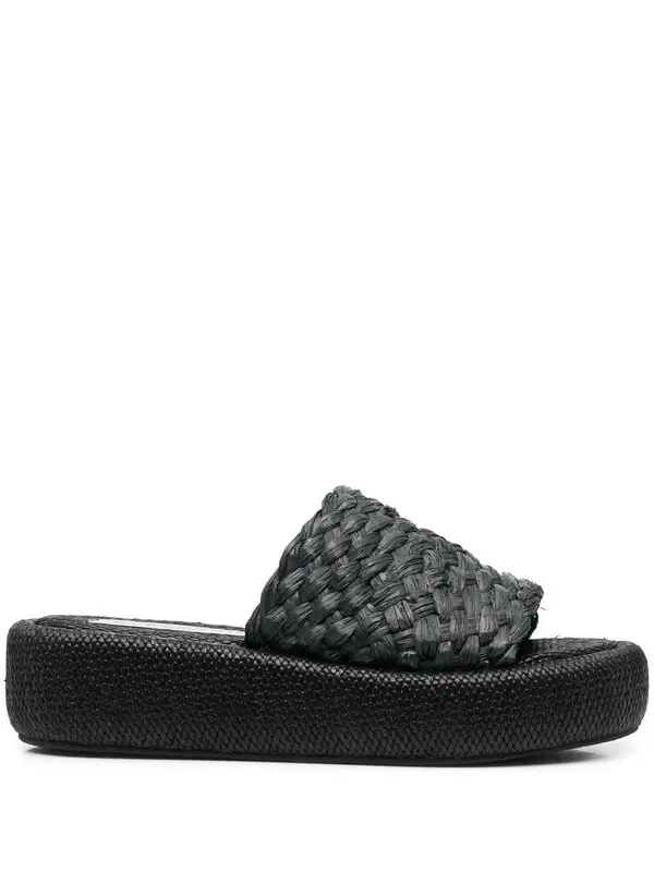 Clergerie Ajoe Straw Sandals