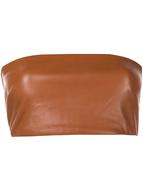 Rosetta Getty Bandeau-style Cropped Top