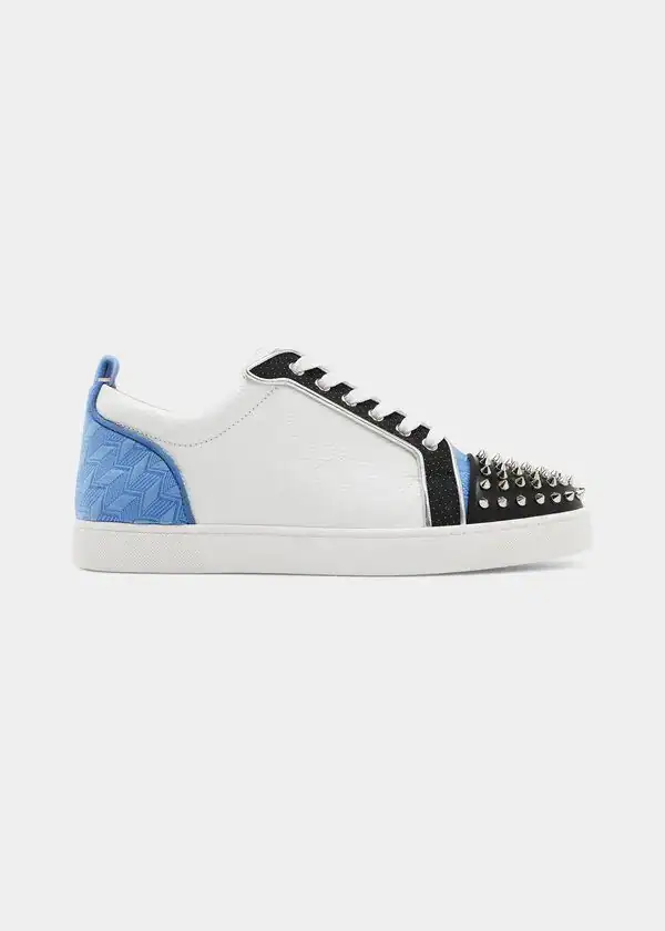 Christian Louboutin Louis Junior Orlato Flat Spike Toe Low-Top 