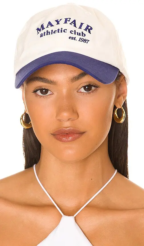 THE MAYFAIR GROUP Athletics Baseball Hat - Blue | Editorialist