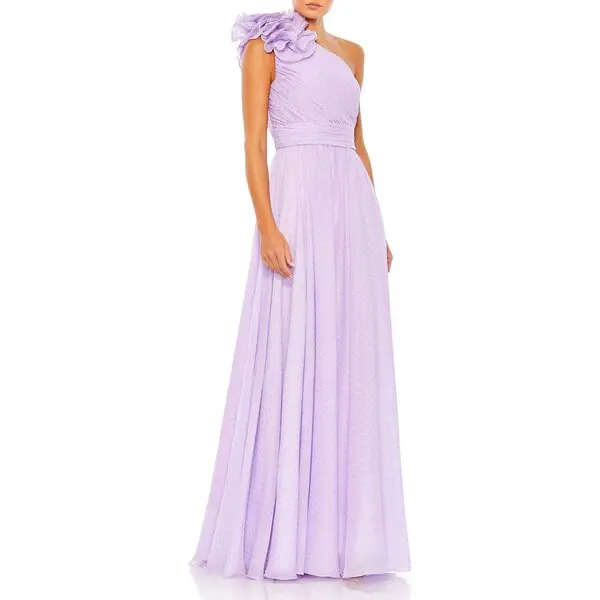 green emerald velvet dress A-Line Floor Length Chiffon Bridesmaid Dress COCOMELODY CB0715, Soft Blush
