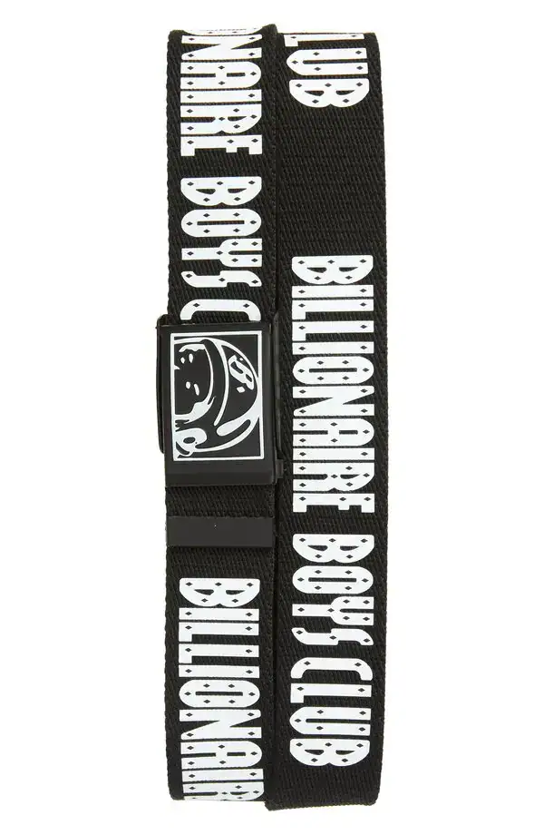 Billionaire Boys Club Astro Webbing Belt - Black | Editorialist