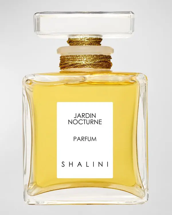 SHALINI PARFUM Jardin Nocturne Cubique Glass Bottle With Glass Stopper Sealed With Gold Thread, 1.7 Oz./ 50 Ml