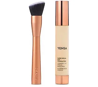 YENSA Super Serum Silk Foundation With Brush