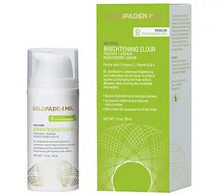 GOLDFADEN MD Brightening Elixir Protect + Repair Serum - One-color