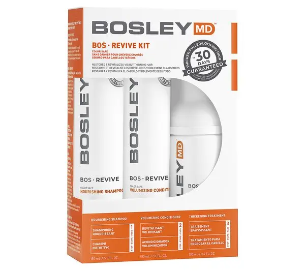 BOSLEYMD Bosley Bosrevive Color-safe 30-day Kit