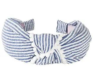 VIOLET & BROOKS Skylar Pom Pom Headband