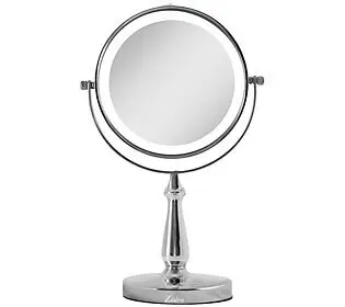 ZADRO Led Lighted Vanity Swivel Mirror 1x/8x