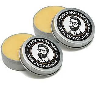 PERCY NOBLEMAN Moustache Wax Duo