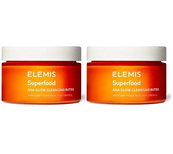 Elemis Superfood Aha Glow Cleansing Butter Duo