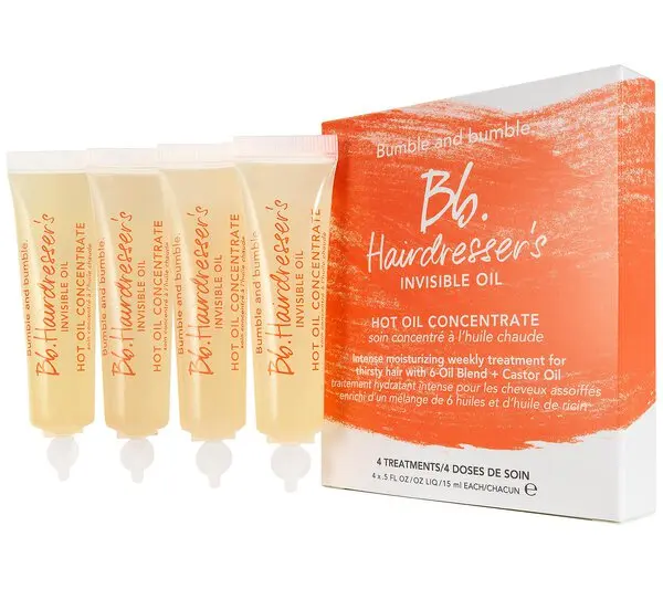 BUMBLE AND BUMBLE Hairdresser's Invisible Oilhot Oil 4-pack