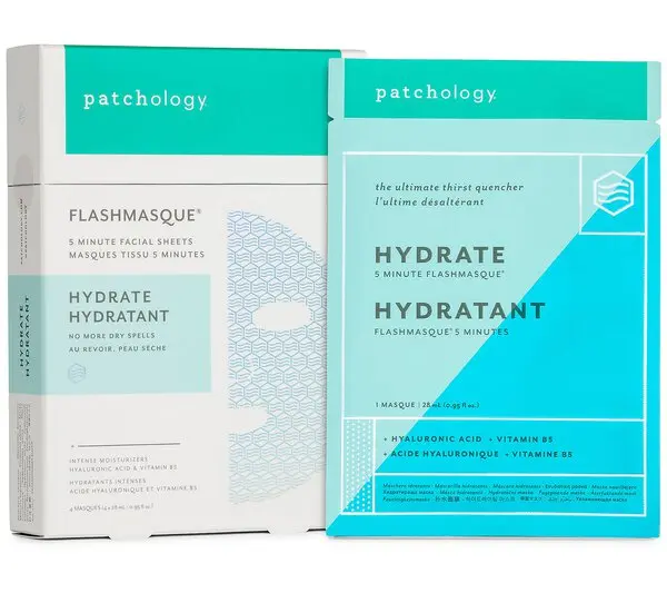 PATCHOLOGY Flashmasque Hydrate 4 Pack
