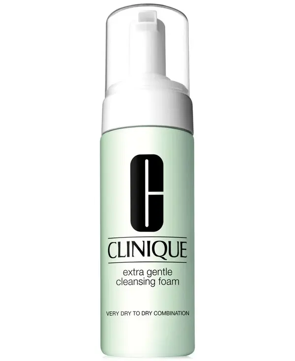 CLINIQUE Extra Gentle Cleansing Foam For Dry + Sensitive Skin - No Color
