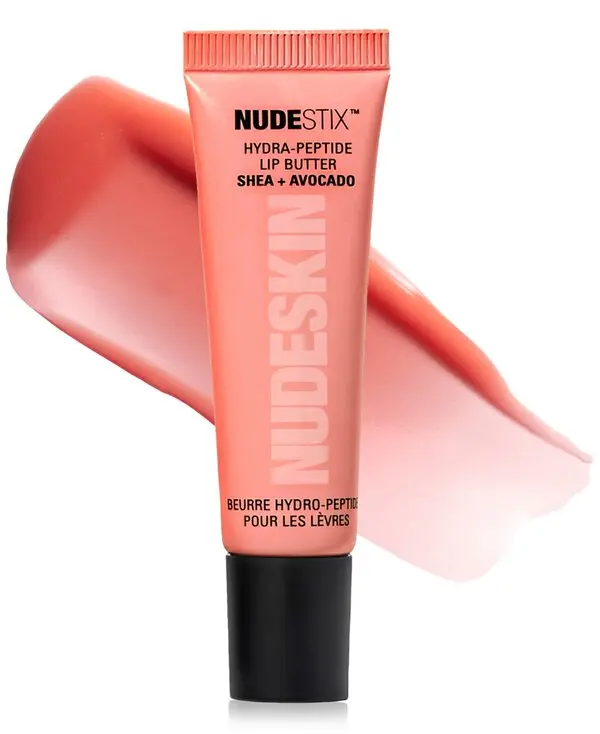 NUDESTIX Nudeskin Hydrating Peptide Lip Butter - Candy Kiss (soft Pink Tint Gloss With A