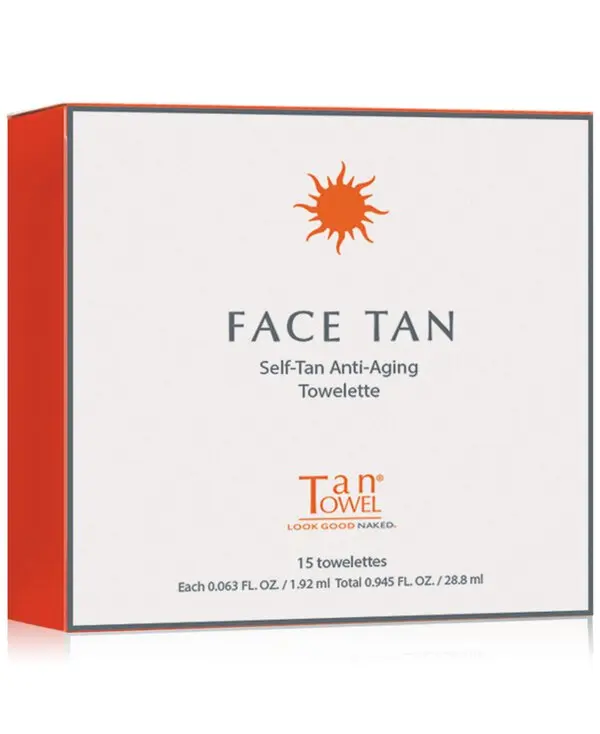 TANTOWEL Face Tan Self-tan Anti-aging Towelette