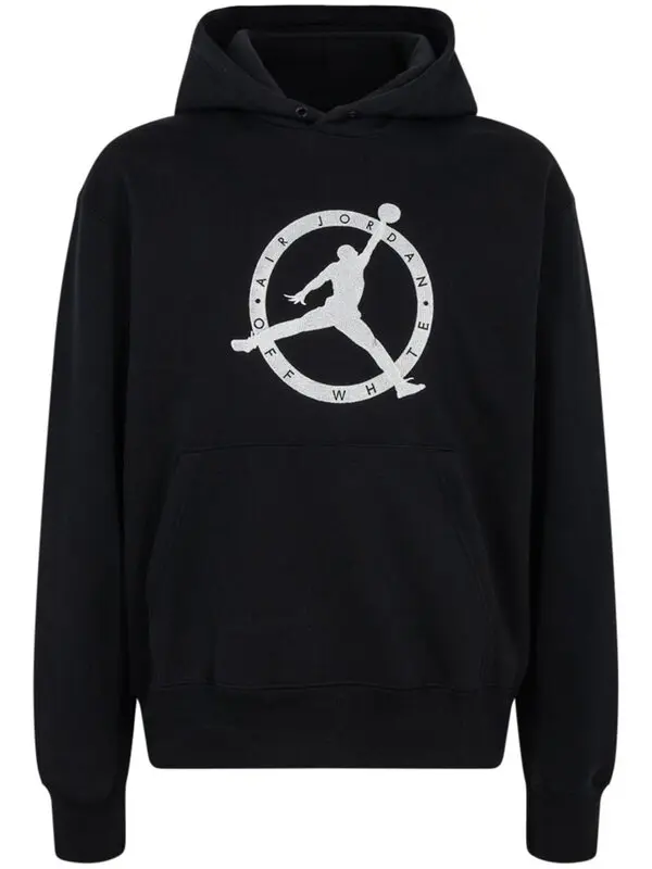 JORDAN X Off-white Hoodie - Black