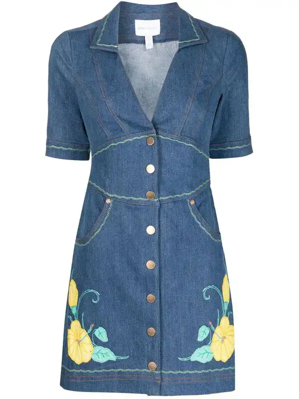 alice mccall light blue dress Alice Mccall Oh My Goodness Dress Ocean Blue Floral (For Hire) – EKOLUV