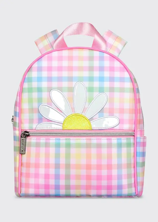 ISCREAM Girl's Daisy Gingham Mini Backpack - Multi | Editorialist