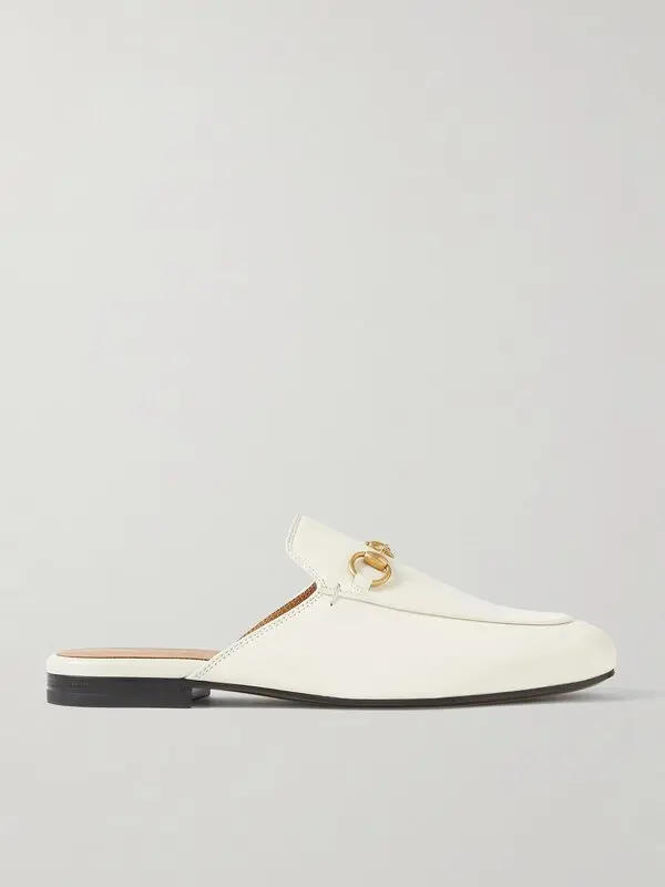 Gucci Princetown Leather Slippers