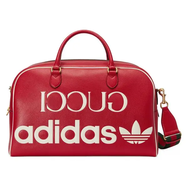 Gucci Adidas X Large Duffle Bag - Red | Editorialist