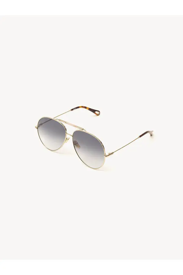 Chloé Ulys Sunglasses - Grey | Editorialist display picture 1