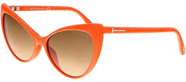 Tom Ford Anastasia W Ft0303 42f Cat Eye Sunglasses - Brown  display picture 2