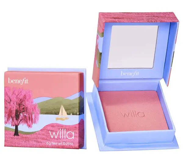 BENEFIT COSMETICS Willa Soft Neutral Rose Blush