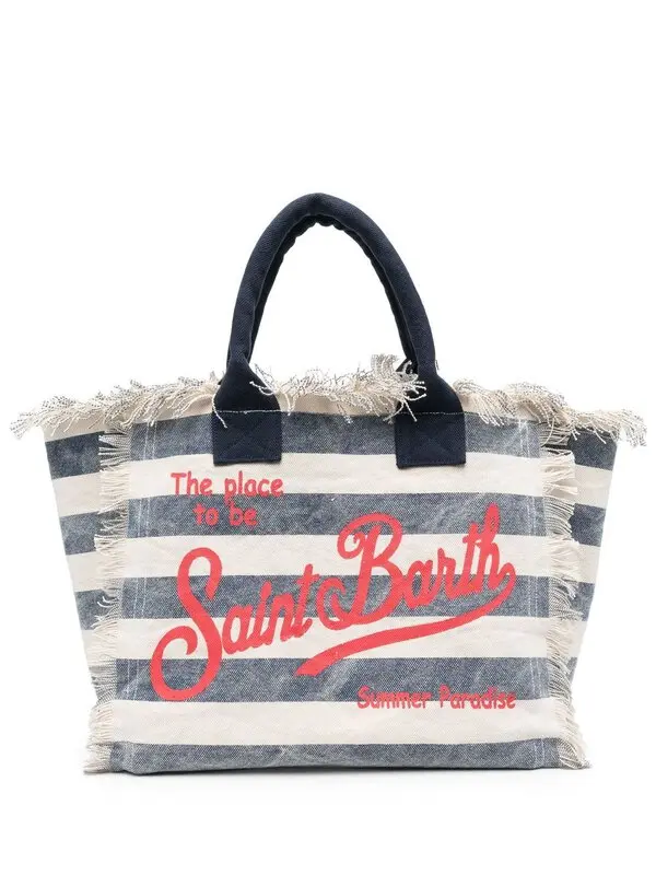 MC2 SAINT BARTH Logo-print Tote