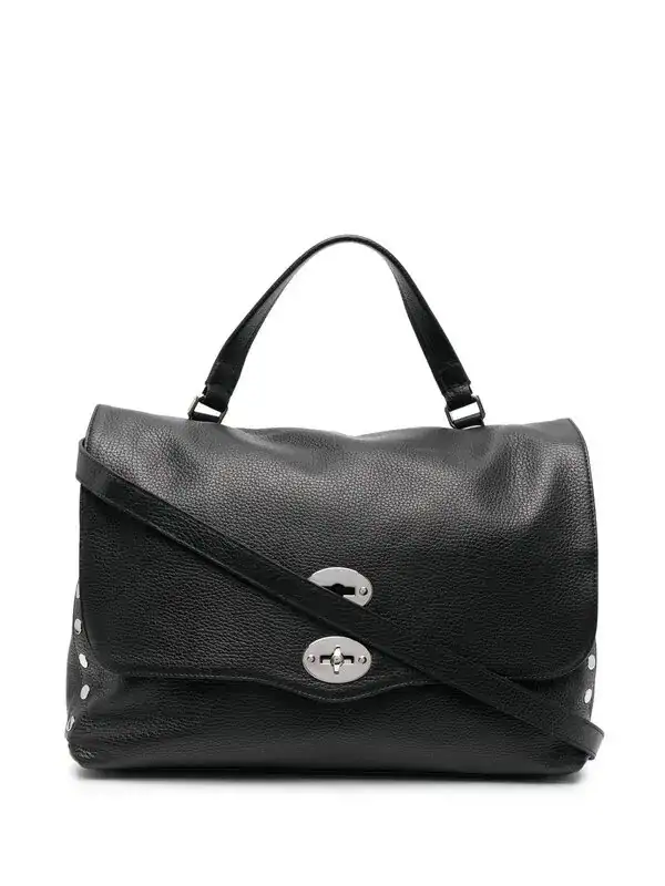 Zanellato Positano Studded Tote Bag - Black | Editorialist