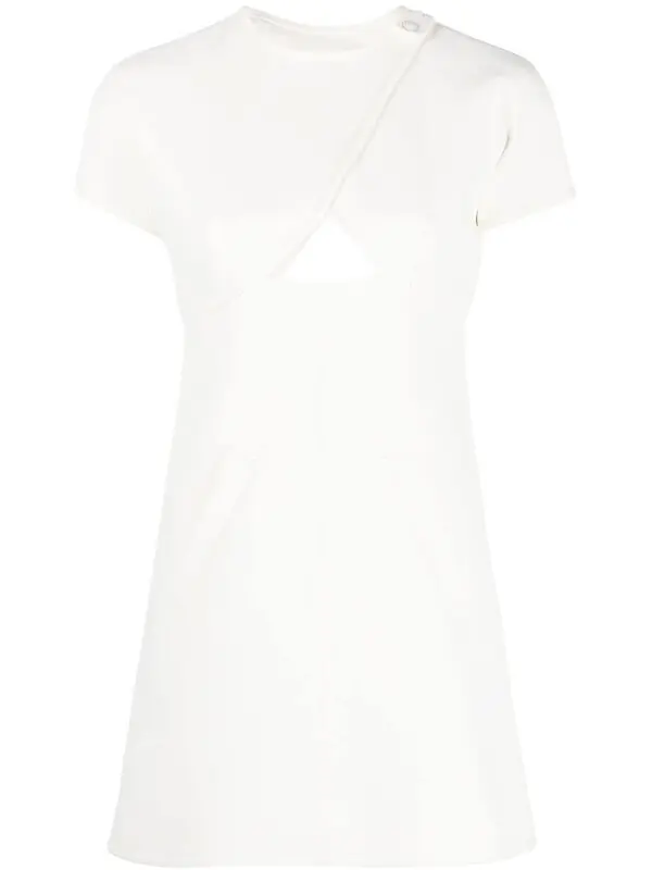 COURREGES Cut-out Mini Dress