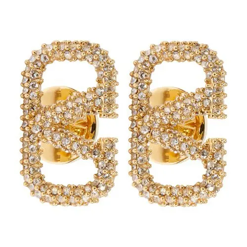 Valentino Garavani V Logo Earrings - Mh5 | Editorialist