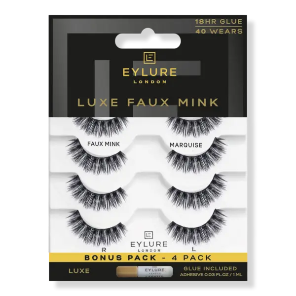 EYLURE Luxe Silk Marquise Eyelashes Multipack