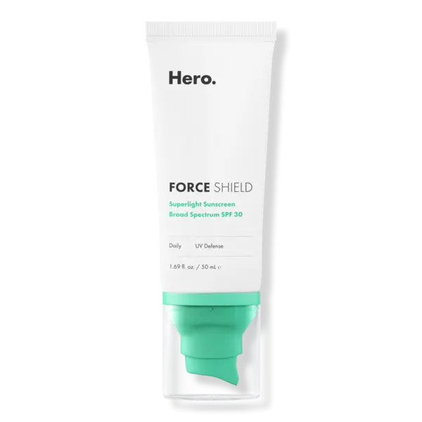 HERO COSMETICS Force Shield Superlight Sunscreen Broad Spectrum Spf 30