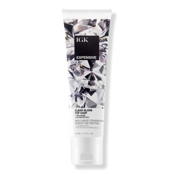 IGK Expensive Clear Gloss Topcoat - One-color