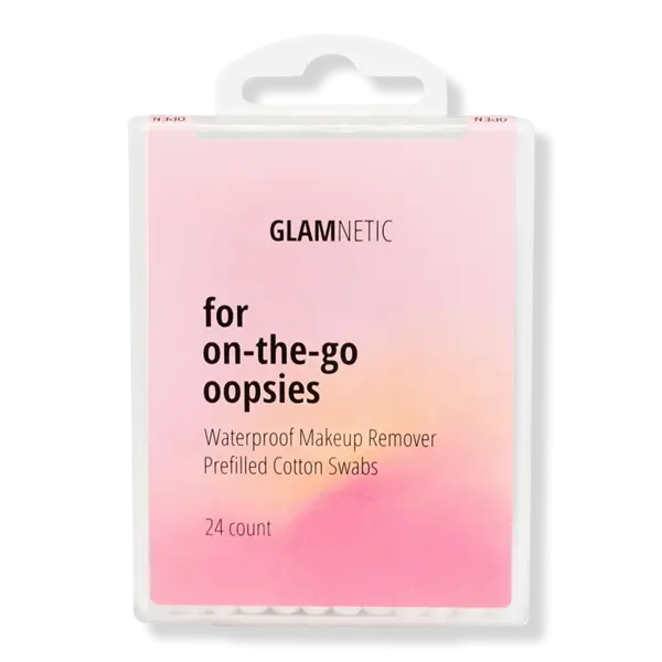 GLAMNETIC On-the-go Oopsies Waterproof Makeup Remover