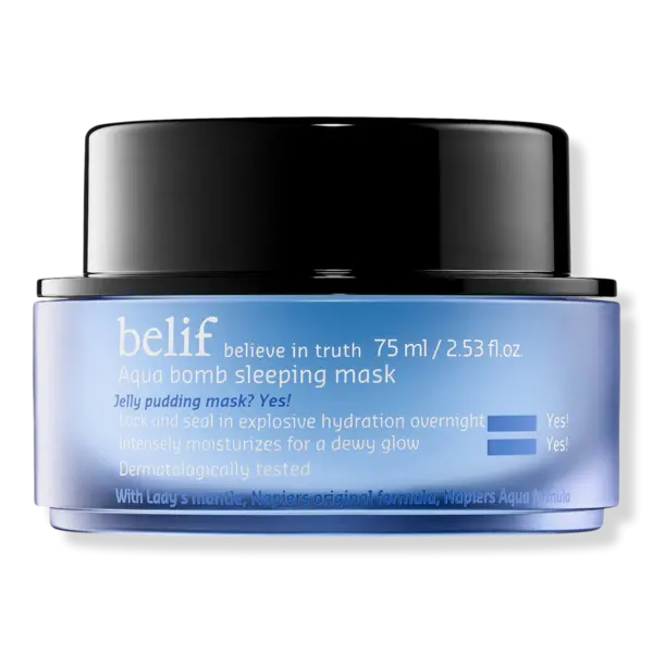 Belif Aqua Bomb Hydrating Sleeping Mask With Panthenol - One-color