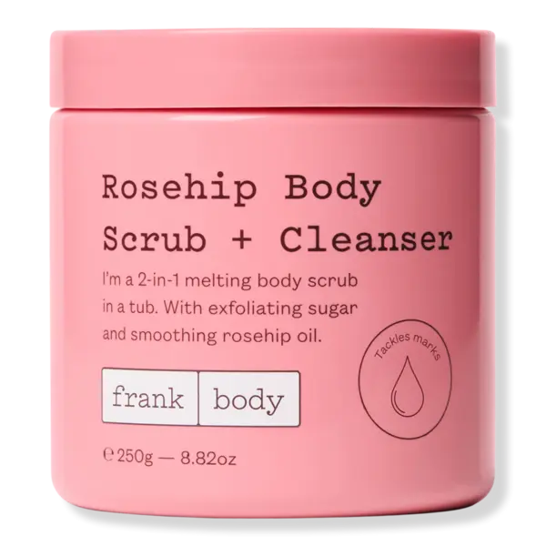 FRANK BODY Rosehip Body Scrub + Cleanser