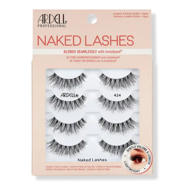 ARDELL Naked False Lashes #424 Multipack - One-color